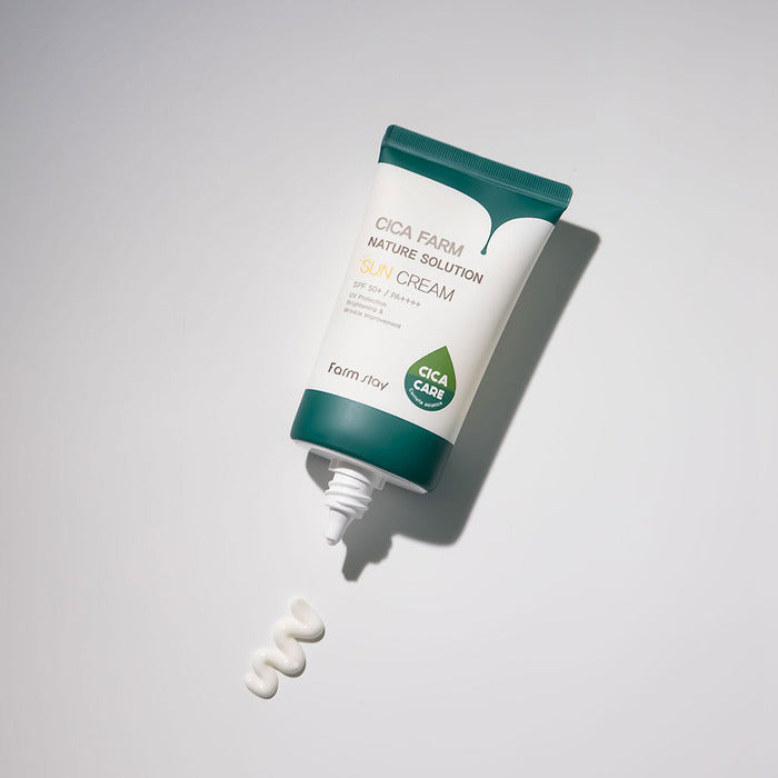 Protector solar facial en gel de FarmStay con Centella Asiática ...