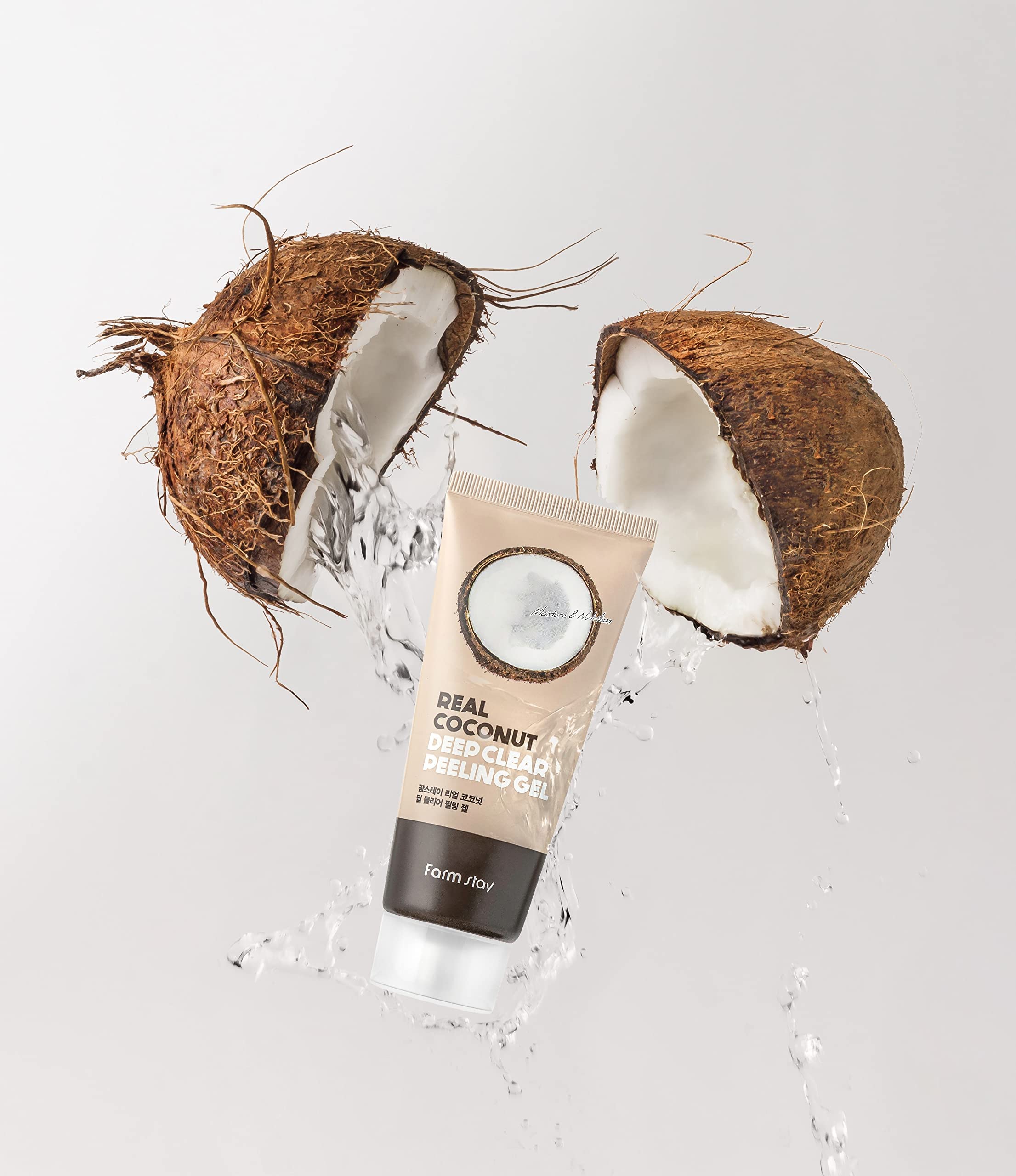 Exfoliante físico facial de FarmStay con Coco - Farmstay Real Coconut ...
